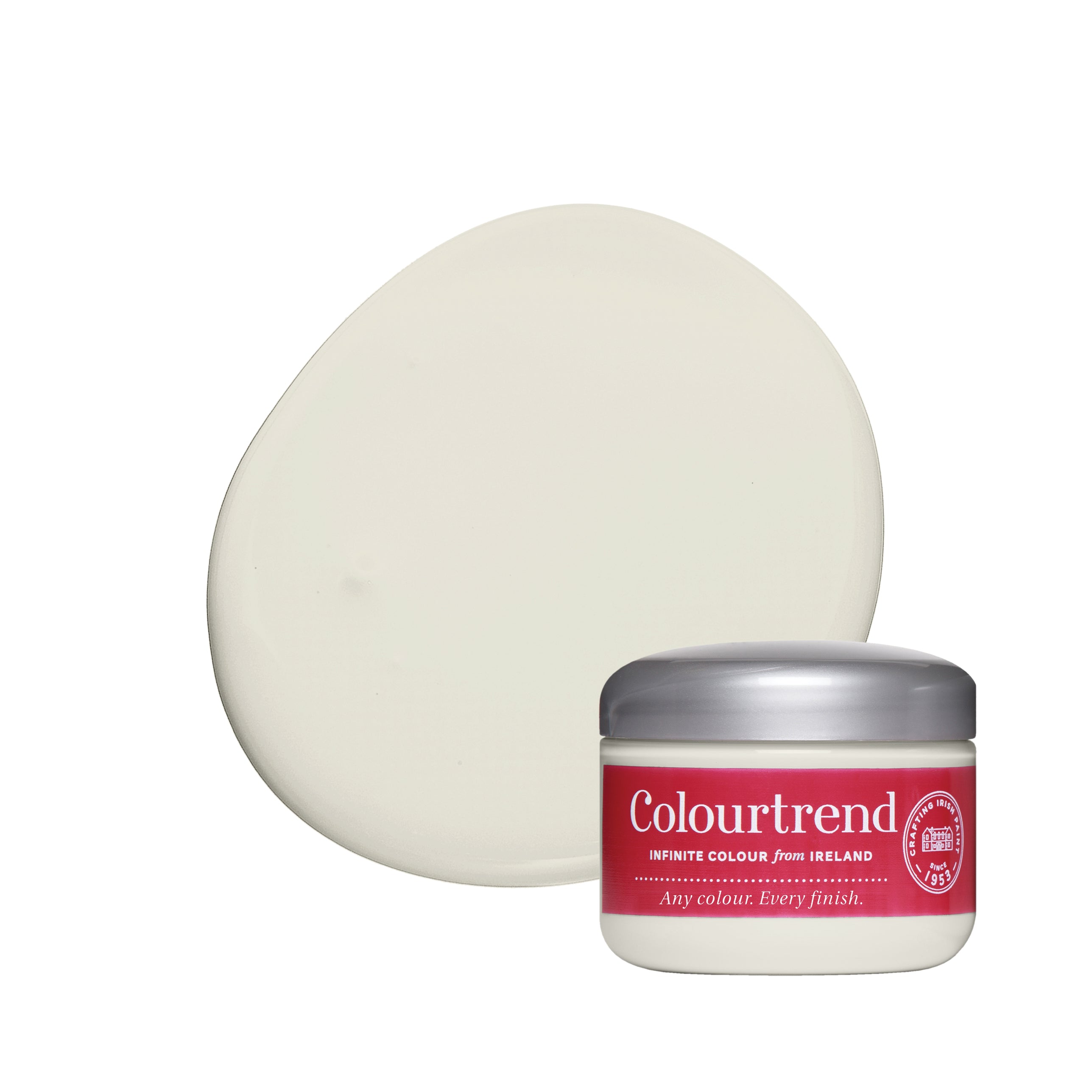 Cherished White Sample Pot by Colourtrend - Inspiring colour in Ireland ...