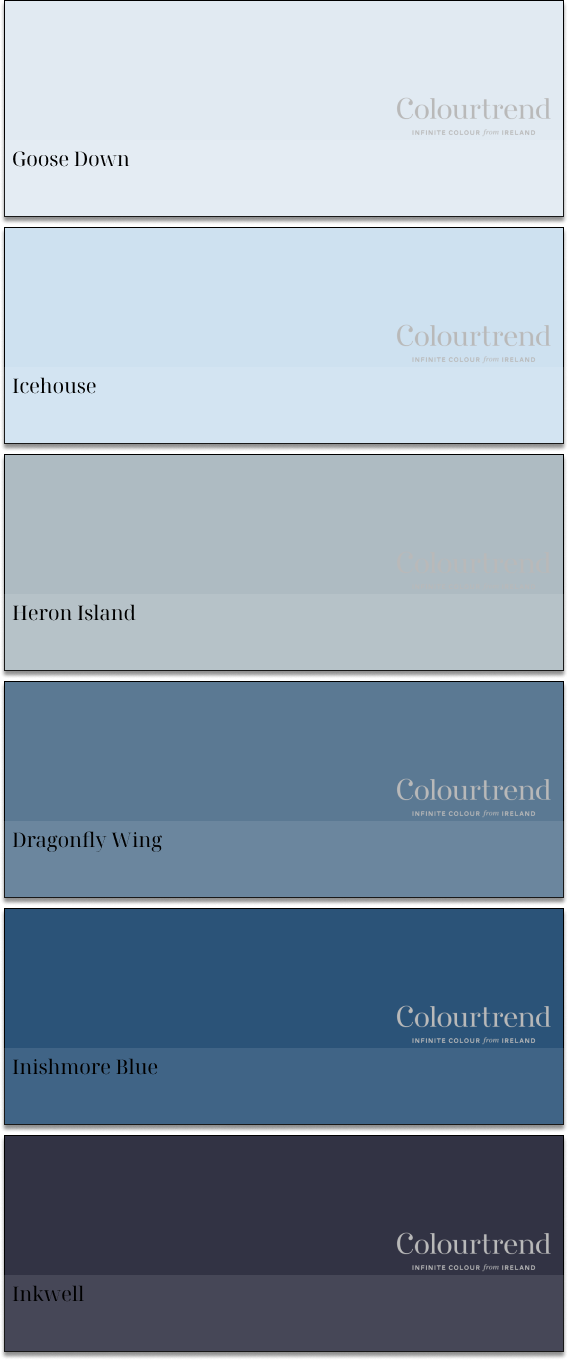 Goose Down to Inkwell (13) - Colourtrend Paints