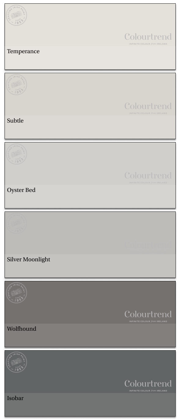 Temperance to Isobar (02) - Colourtrend Paints