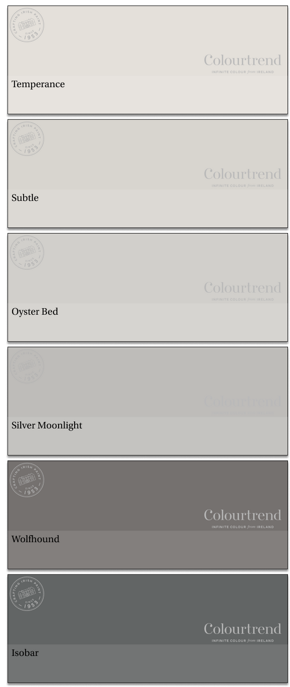 Colourtrend Colour Cards and Charts - Colourtrend Paints