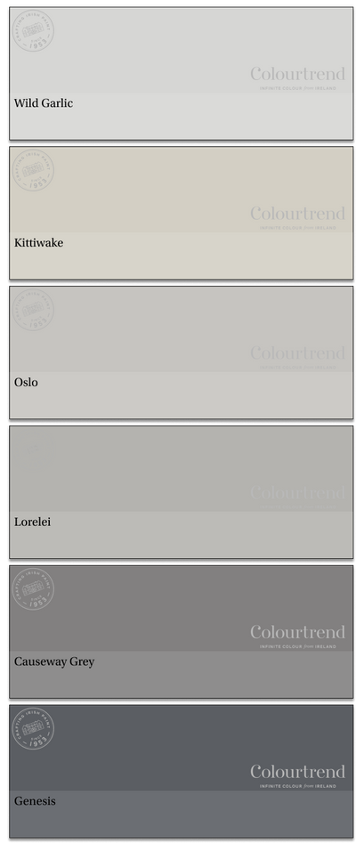 Colourtrend Colour Cards and Charts - Colourtrend Paints