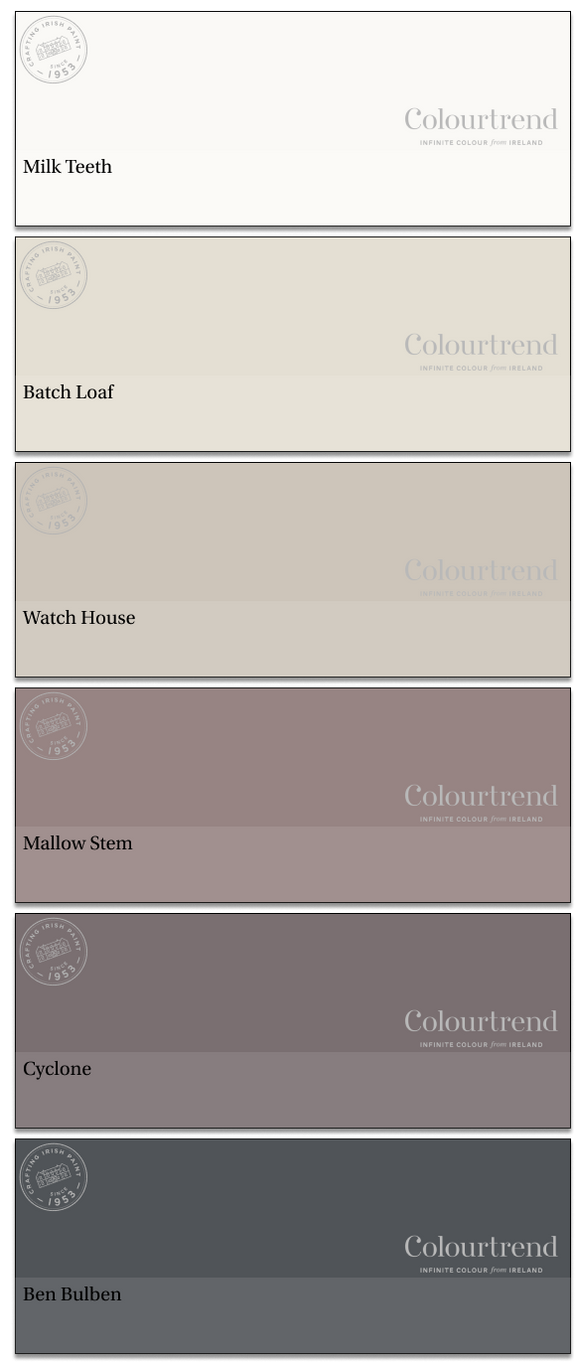 Colourtrend Colour Cards and Charts - Colourtrend Paints