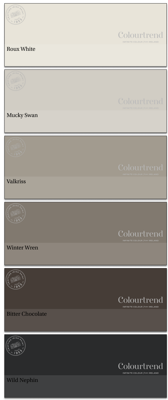 Colourtrend Colour Cards and Charts - Colourtrend Paints